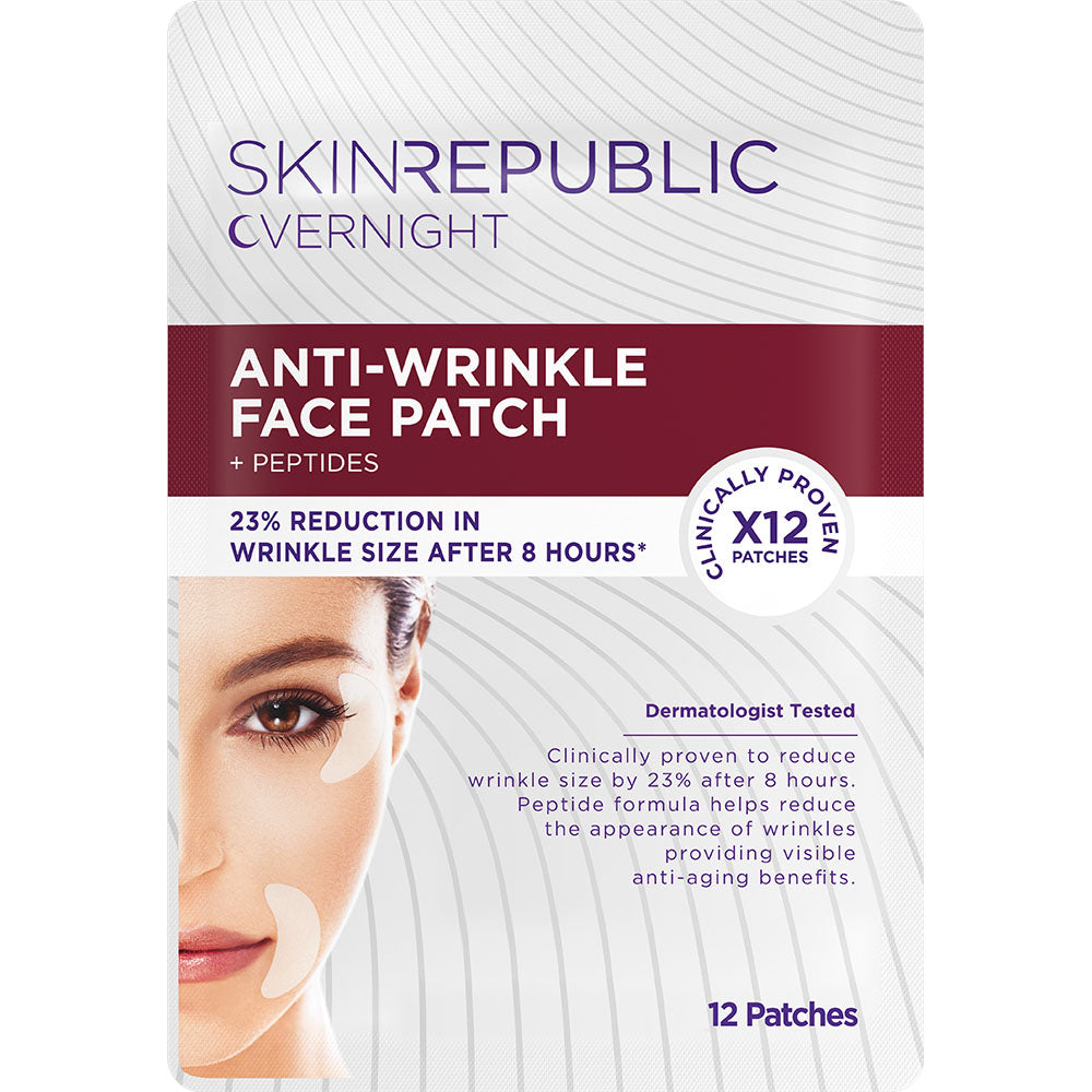Anti-Wrinkle Face Patch + Peptides (12 Patches) - Skin Republic South ...