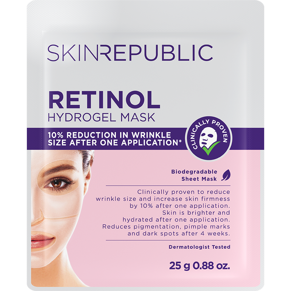 Retinol Hydrogel Face Mask - Skin Republic - South Africa - Shop Online ...